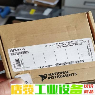 NI 9232 PN：782000-01 全新 维修询价