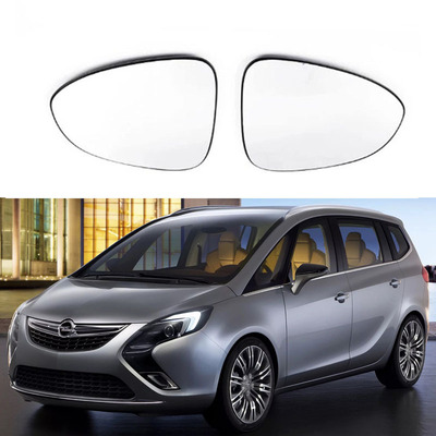 适用于11-19款欧宝OPEL VAUXHALL ZAFIRA C倒车镜片加热后视镜
