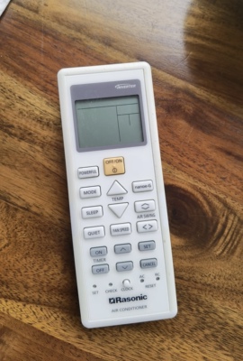 适用Rasonic乐信冷气空调遥控器 12730 CS-RE18UKA 全新通用英文