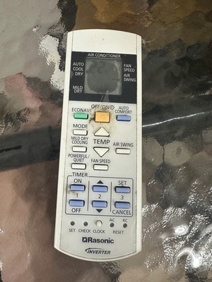 适用Rasonic乐信空调遥控器RS-PS12QK-1 4502-1 A75C3300 全新