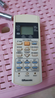 适用Rasonic樂聲樂信松下冷氣空調遙控器A75C3184 RS-C9JK 机型号