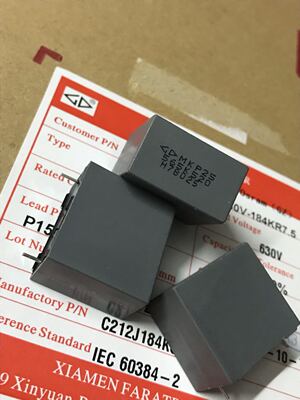 法拉安规电容 C35 MKP25 565K 520V 450V565K 5.6uF 520V脚距22MM