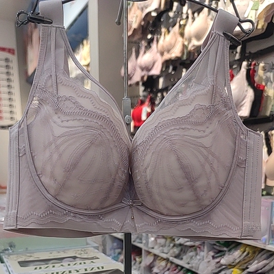 玉姿一族正品内衣7930C女士大胸显小薄款收副乳防下垂上托文胸罩