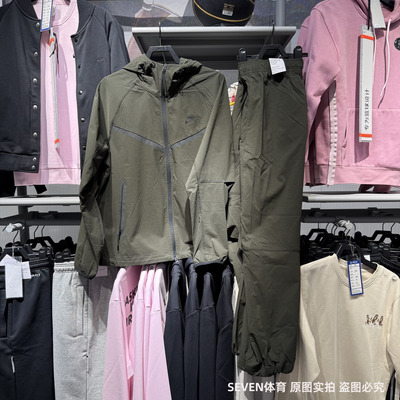 NIKE耐克男25春新款新机能风宽松工装夹克外套休闲直筒长裤HM7152