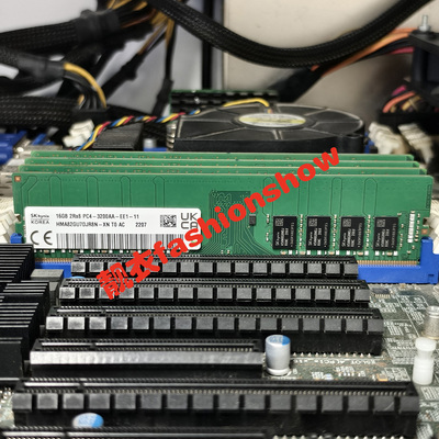 SK 现代16G 2RX8 3200 纯ECC UDIMM服务器内存条HMA82GU7DJR8N-XN