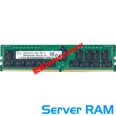 SK hynix DDR4 32G 2933MHZ ECC RDIMM HMA84GR7CJR4N-WM原装内存