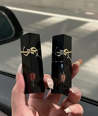现货！YSL/圣罗兰黑管唇釉610#440#442#443#