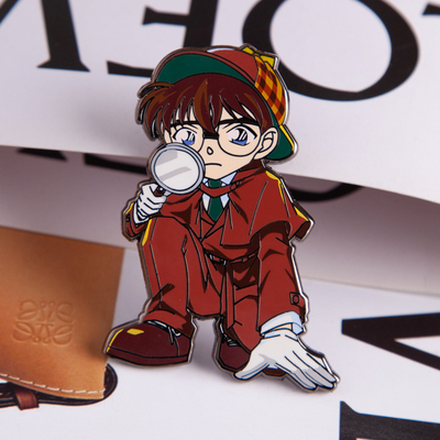 情侣金属徽章胸针魔术贴冰箱贴