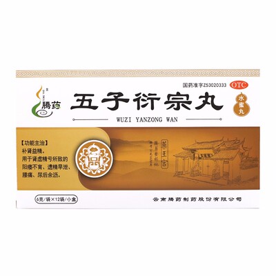 【腾药】五子衍宗丸6g*12袋/盒