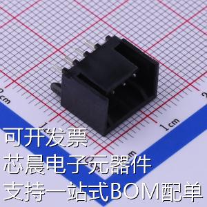 2-644486-4 线对板/线对线连接器 1x4P 间距:2.54mm 直插原装现货