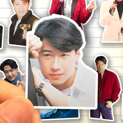 黎明贴纸高清防水港星男神leon演唱会应援装饰贴画四大天王周边