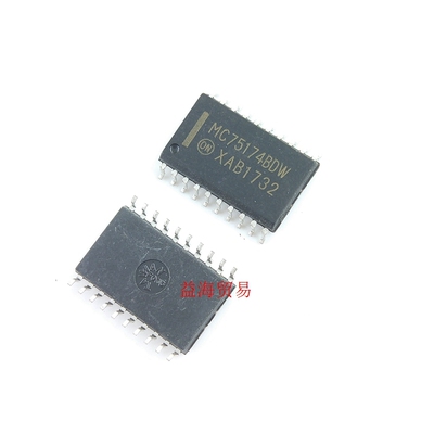 双列芯片 MC75174BDW 贴片7.2MM 集成IC SOP-20 MC75174BDWR2G