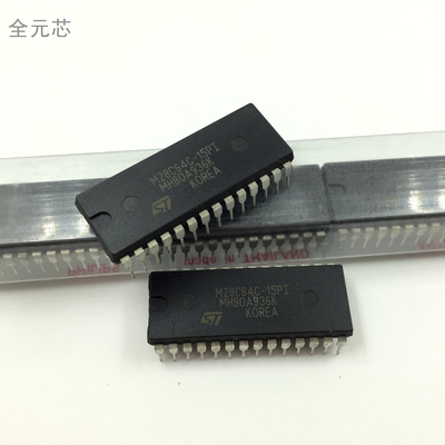 M28C64C-15PI 芯片 M28C64C-15P1 直插28脚 DIP28封装 深圳发货