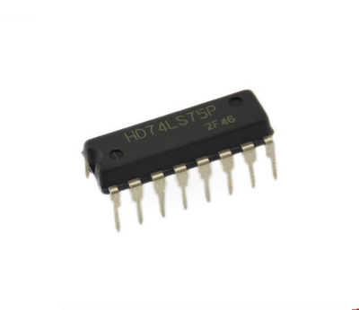 74LS75 直插  D 型透明锁存器 DIP-16 全新原装 HD74LS75P