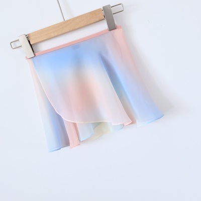 儿童现货渐变印花芭蕾纱裙中国