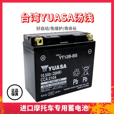 适用杜卡迪MTS1200揽途Multistrada1200S汤浅YT12B-BS电瓶蓄电池