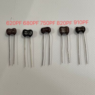 美国发烧银云母电容 620PF 680PF 750PF  910PF 300V 高精度