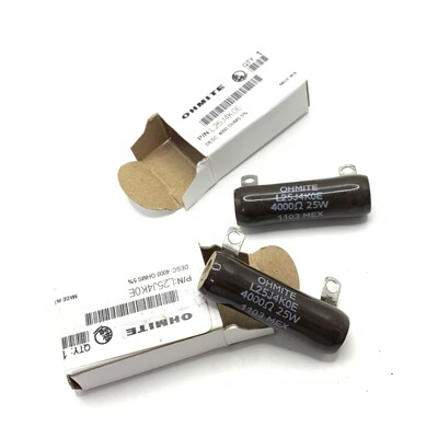 OHMITE电阻L25J4K0E25W4000R