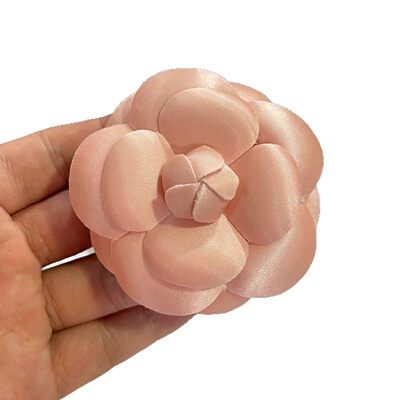SuMai全6.8cm400个色王一博金羊纹山茶花胸花小香花发饰胸针发夹