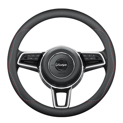 众泰方向盘套纳帕皮四季透气超薄