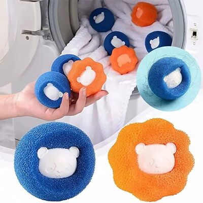 Pet Hair Remover for Washing Machine Reusable Cats Dogs Fur