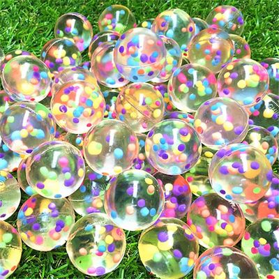 10Pcs 30mmFunny Toy Balls Bouncy Ball Floating Bouncing Chil