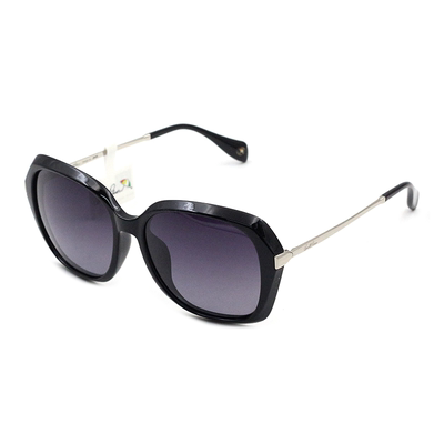 花雨伞女士大框百搭圆脸太阳镜