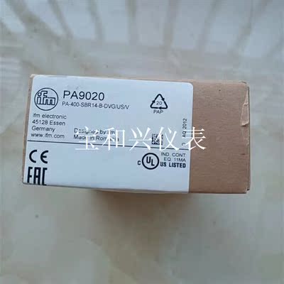 J019*IFM易福门压力传感器 PA9020现货P