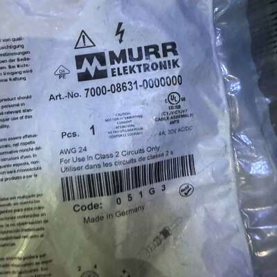 MURR穆尔连接器阀插头7000-08631-0000000( 议价）