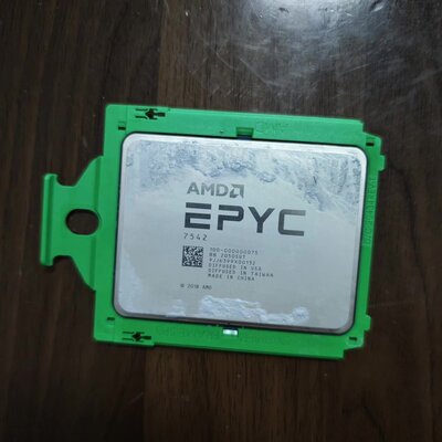AMD 7542处理器 无锁正式版 CPU 服务器 工作站( 议价）
