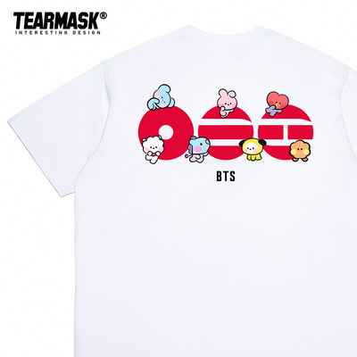 bts防弹少年团演唱会周边t恤