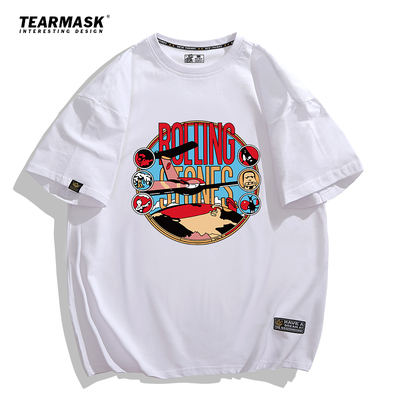 TheRollingStones滚石乐队t恤