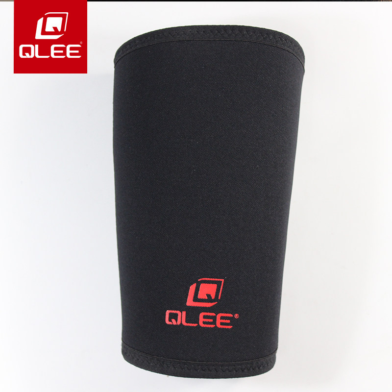 QLEE深蹲护膝专业训练半月板男女健身运动加厚力量举重crossfit_虎窝淘