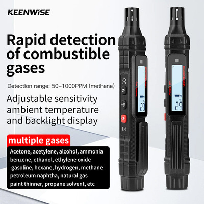 Combustible gas detector, gas leak, gas detection pen