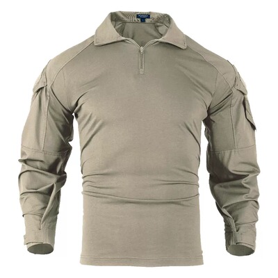 新品特价复刻GEN3卡其色蛙皮战术蛙服长袖T恤上衣CP军迷G3战斗服