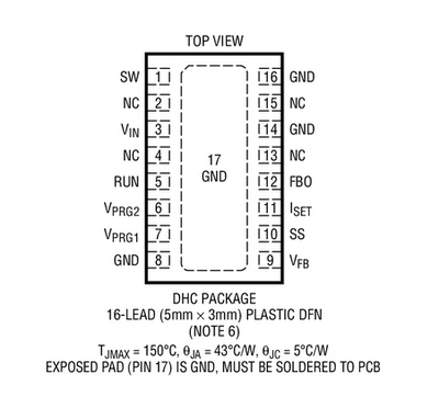 进口原装 LTC3630EDHC LTC3630IDHC LTC3630HDHC LTC3630 DFN