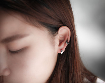 原创设计师超仙森系大方百搭耳环