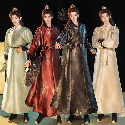 原创唐制圆领袍汉服男女同款