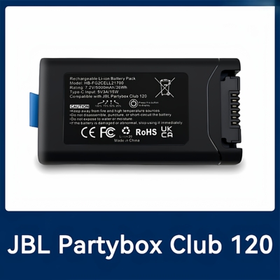 适用PARTYBOX 系列 CLUB120便携式 蓝牙派对音箱HB-FG2CELL21700