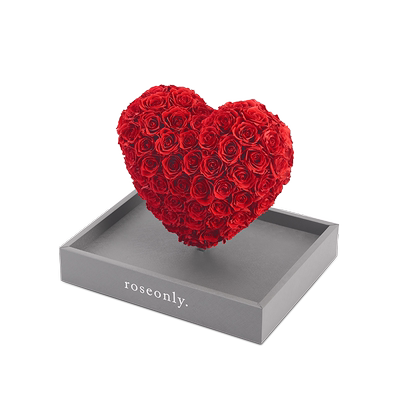 ROSEONLY定制心形玫瑰