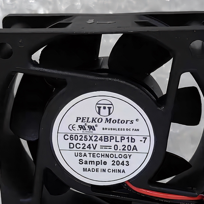 现货派尔可 C6025X24BPLP1b-7 24V 6025 0.20A 6CM散热风扇