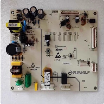 美的冰箱配件主板XDB-590.AK.PCB V07 DA010022803-M电脑板