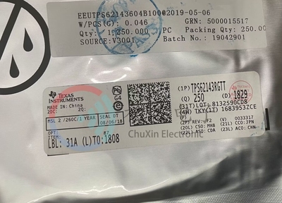【初芯电子】全新原装TPS62143RGTT封装VQFN16丝印QWC 开关稳压器