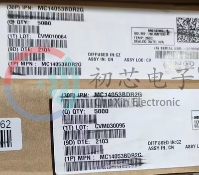 【初芯电子】MC14053BDR2G 封装SOP16丝印14053BG 多路复用开关器