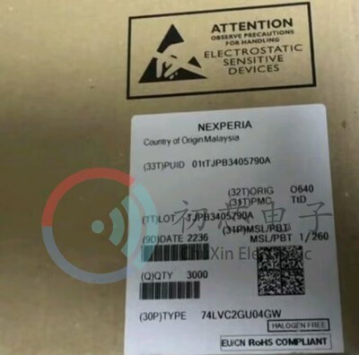 【初芯电子】 74LVC2GU04GW,125 封装SOT363 丝印YD 门和反相器