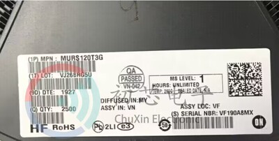 【初芯电子】全新原装MURS120T3G  SMB 丝印U1D 快恢复整流二极管