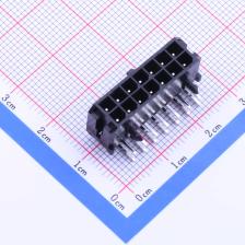 HX30002-14WA 线对板/线对线连接器 3mm 2x7P