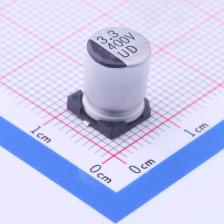 UD2G3R3M0810 贴片型铝电解电容 3.3uF ±20% 400V