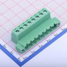 KF2EDGRKP-5.08-8P 插拔式接线端子 插头 5.08mm 排数:1 每排P数: