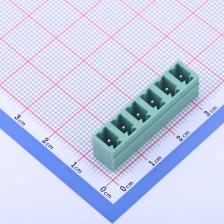 JL15EDGRC-50806G01 插拔式接线端子 5.08mm 排数:1 每排P数:6